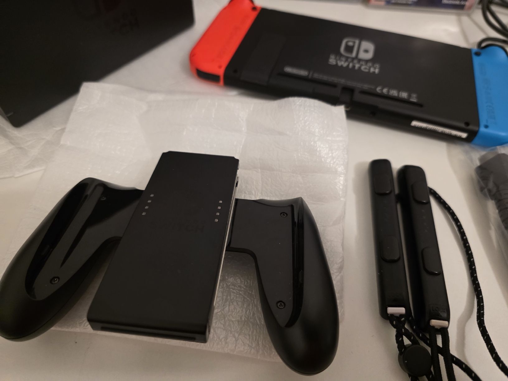 Nintendo Switch – Top Zustand | Viel Zubehör | 3 Spiele | (Gebraucht ...