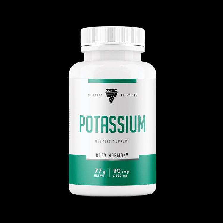 POTASSIUM / KALIUM 90kap. Trec Nutrition (Neu und originalverpackt) in ...