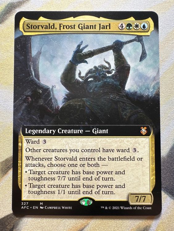 Storvald, Frost Giant Jarl Variant 327 Forgotten Realms (Neu (gemäss ...