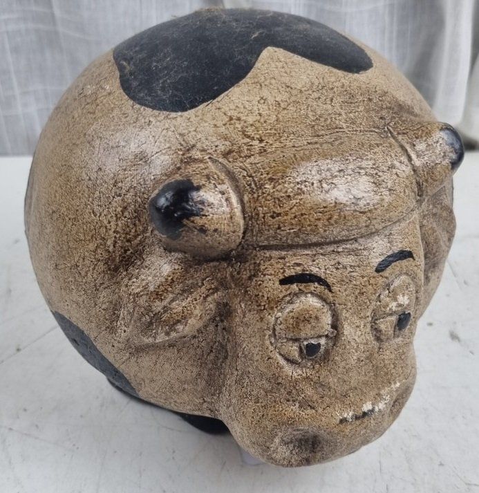 Lustige Figur einer Kuh aus Ton (Gebraucht) in Flums für CHF 1 – mit ...