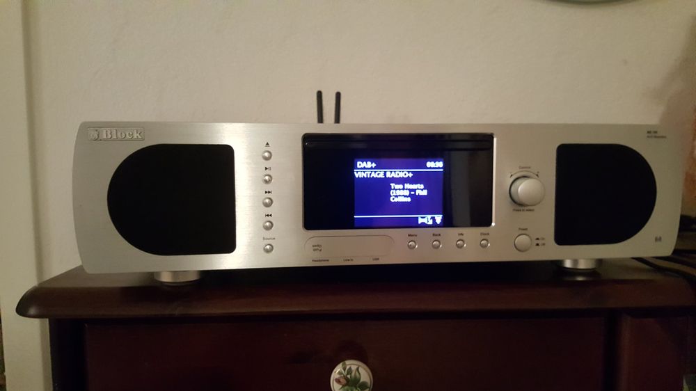 Block BB-100 MKII DIAMANTSILBER CD-Internet-Boombox (Gebraucht) in für ...