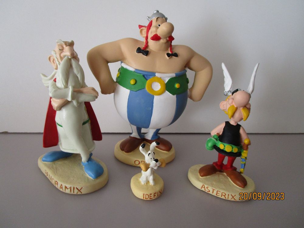 PLASTOY ASTÉRIX - OBÉLIX - IDÉFIX - PANORAMIX + 3 FASICULES | Kaufen ...