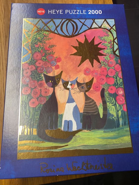 Rosina Wachtmeister Roses Puzzle 2000 Teile | Kaufen auf Ricardo