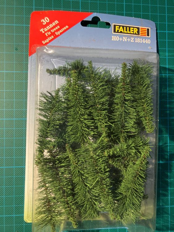 Faller 181440 30 Tannen (H0+N+Z) (Neu und originalverpackt) in ...