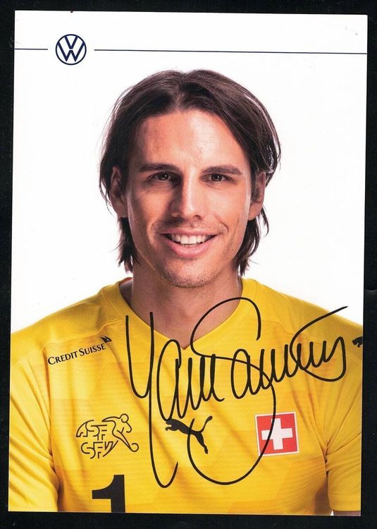 Yann Sommer - Autogramm-Karte (Neu (gemäss Beschreibung)) in Walenstadt ...