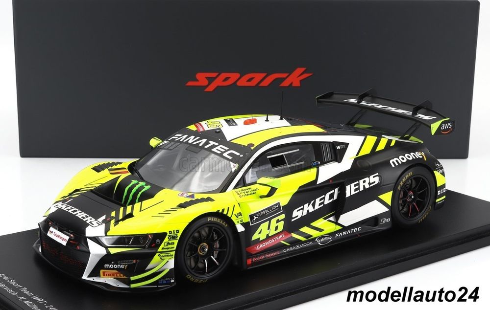 Audi R8 LMS GT3 24h Spa 2022 Valentino Rossi / Spark 1:18 | Kaufen auf Ricardo