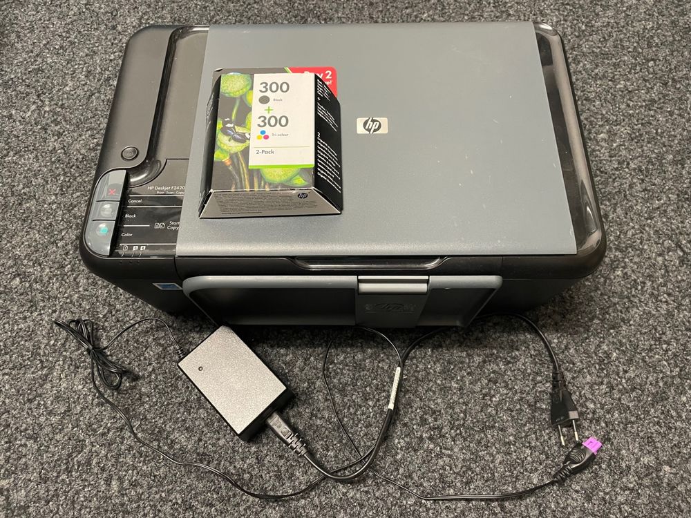 HP Deskjet F2420 - inkl 2 Original HP Patronen 300 | Kaufen auf Ricardo