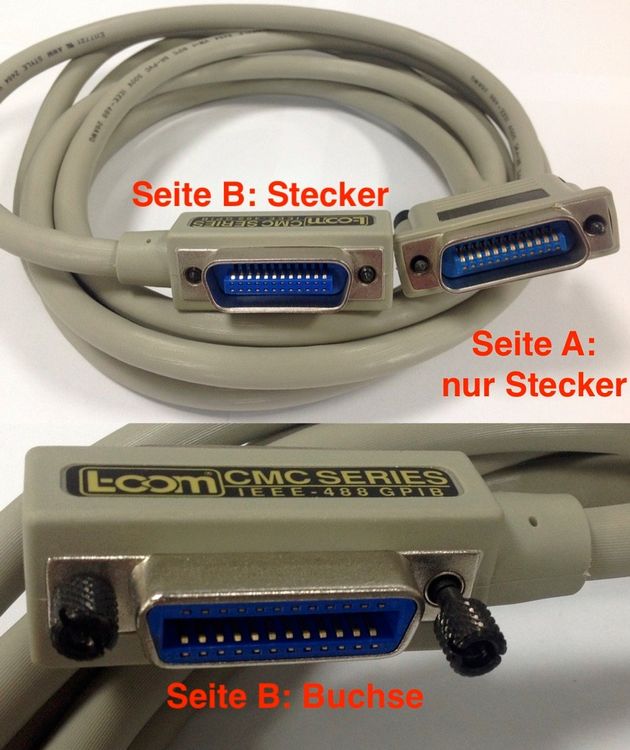 L-com CMC Series IEEE-488 GPIB Premium Bus-Kabel (Gebraucht) in Reinach ...