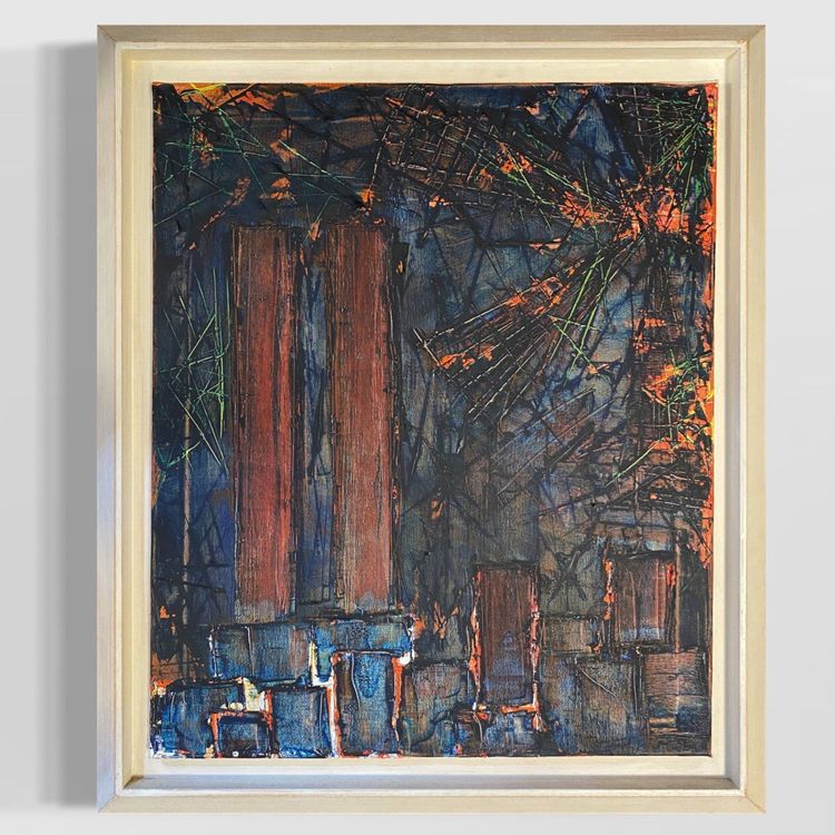 Robert H N Rich peinture abstraite huile sur toile (Gebraucht) in Morges für CHF 750 – mit ...
