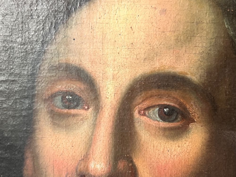 Antiker Ölportrait des Künstlers David Hoyer 1667-1720 (Gebraucht) in ...