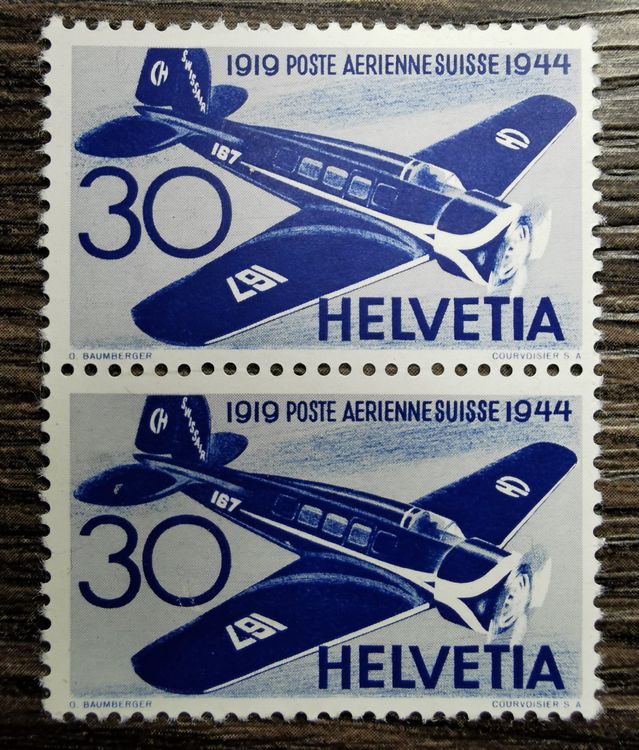 TR106 Timbre Suisse Non Oblitere 1944 (Gebraucht) in Cousset für CHF 0.65 – mit Lieferung auf ...