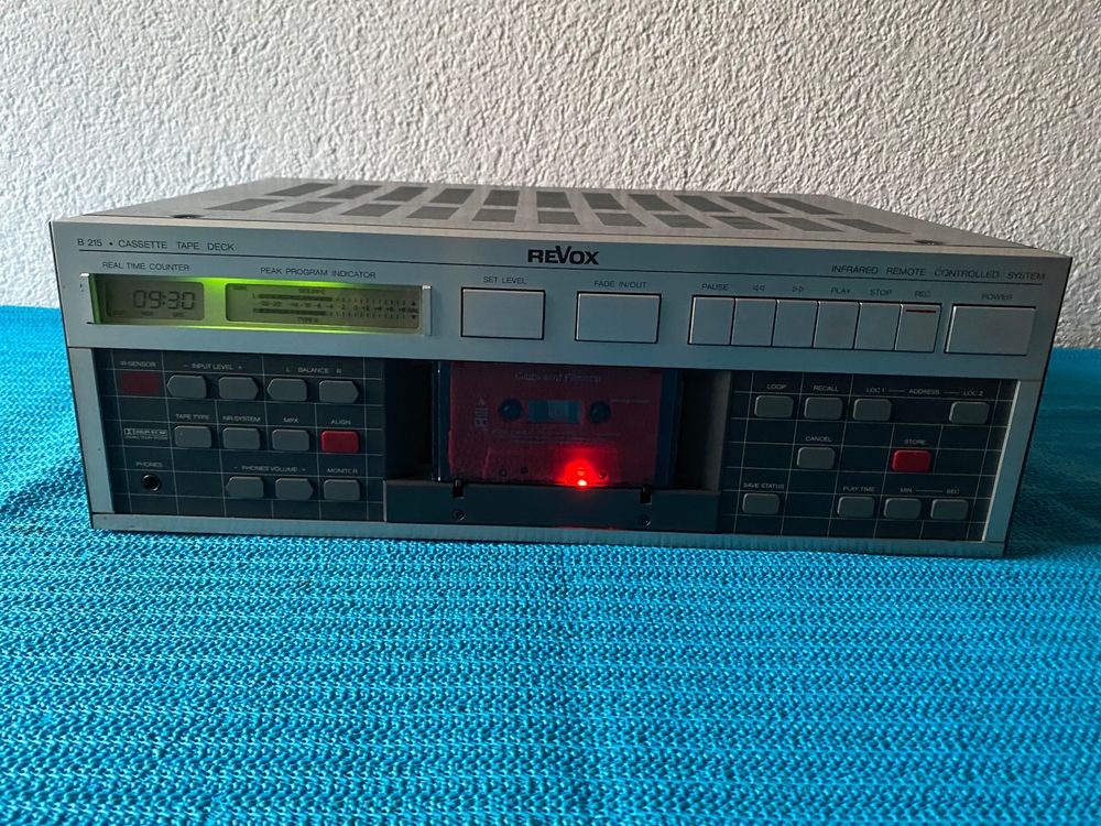 ReVox B 215 Cassette Tape Deck | Kaufen auf Ricardo