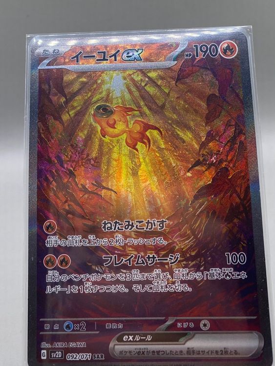 Pokemon Yuyu ex / Chi-Yu ex Clay Burst | Kaufen auf Ricardo