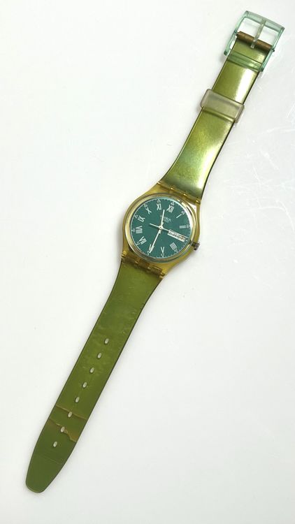 Swatch Uhr Grün Vintage Rarität Sammleruhr 90er (Neu (gemäss ...