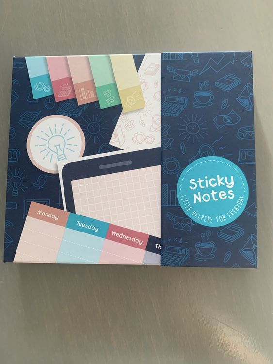 Sticky Notes Box Set - Neu und unbenutzt | Kaufen auf Ricardo