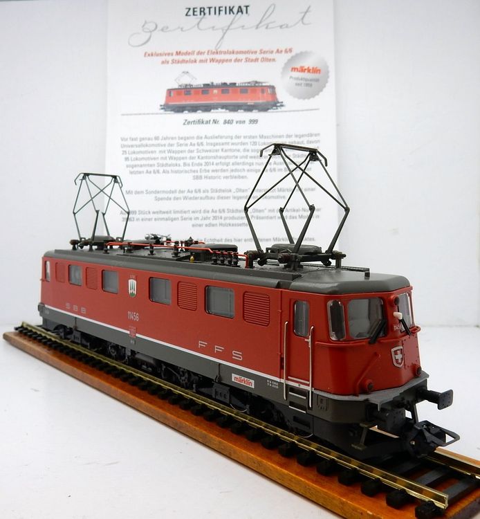 HO - Märklin - CFF/SBB Loc - El. Ae 6/6 - 11456 "Olten" | Kaufen auf Ricardo