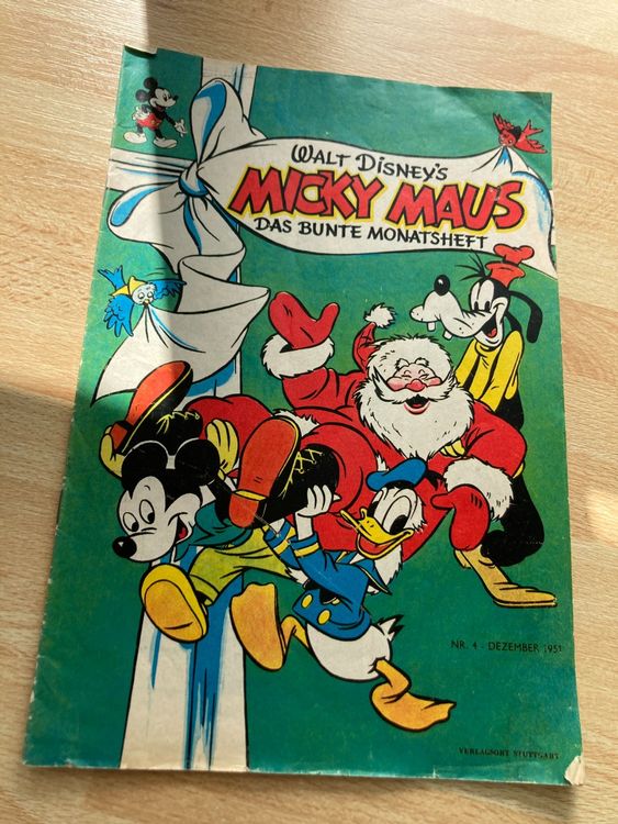 Micky Maus Nr.4 Dezember 1951 | Kaufen auf Ricardo