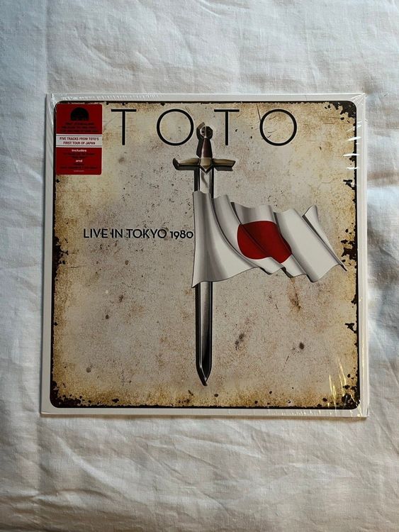 Toto – Live In Tokyo 1980, RSD Red vinyl lp, NEW | Kaufen auf Ricardo