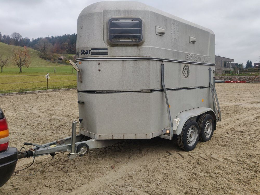 Pferdeanhänger Böckmann 2er mit MFK | Kaufen auf Ricardo