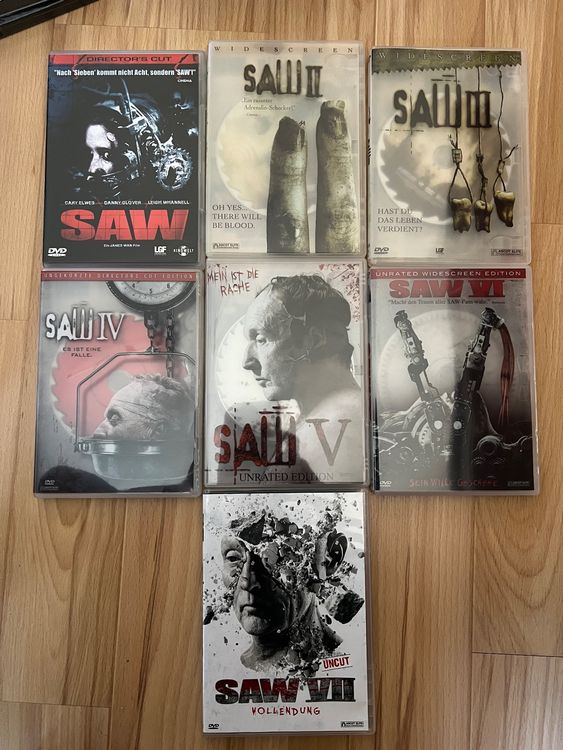 Dvd Saw 1-7 | Kaufen auf Ricardo