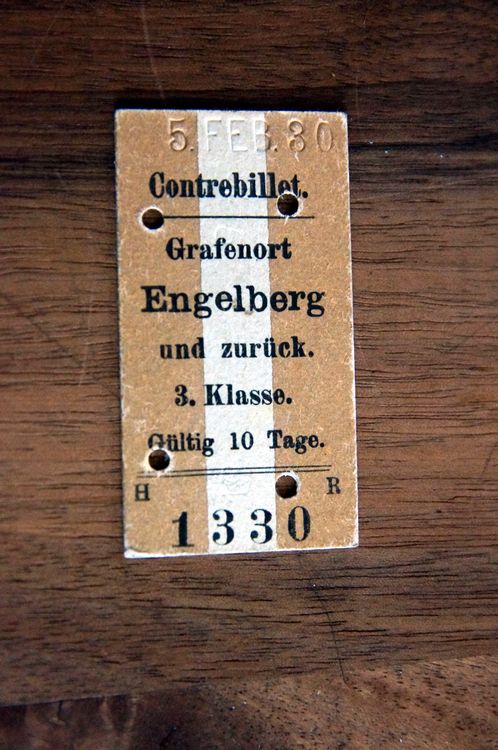 3.Kl. Contrebillet Grafenort - Engelberg - 1930 | Kaufen auf Ricardo