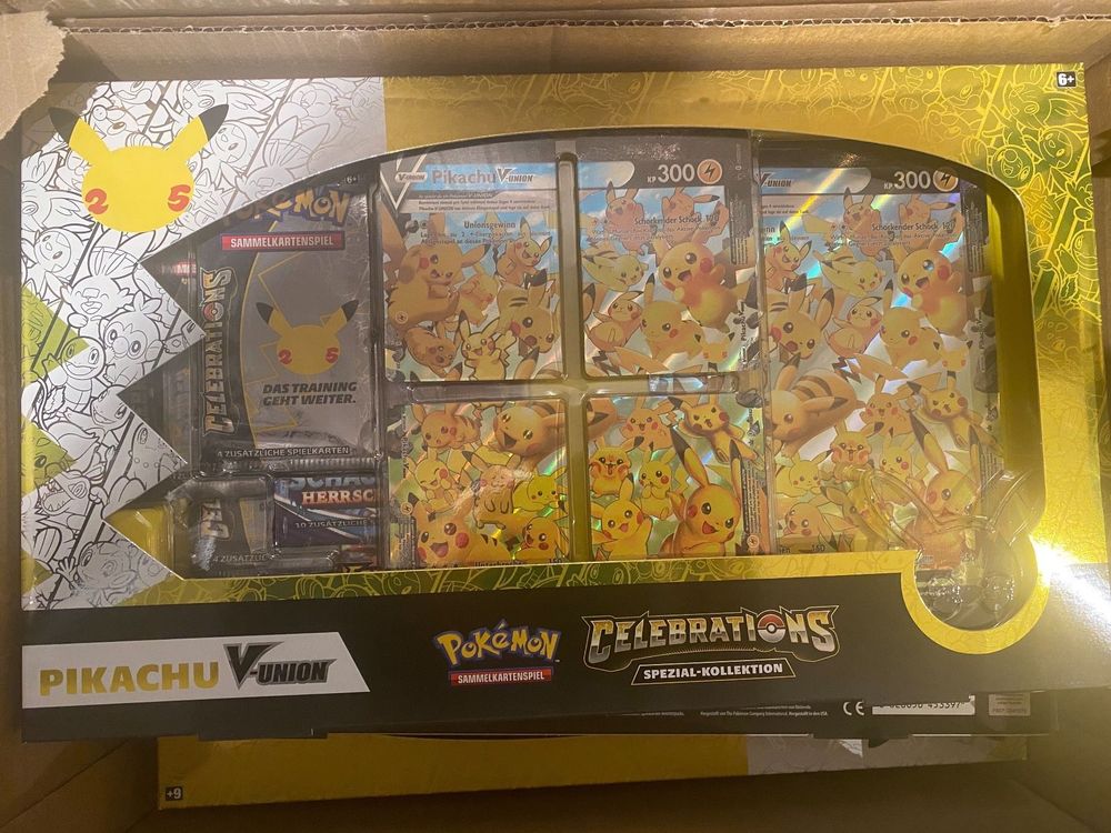 Pokemon Pikachu V Union Box DE (Neu und originalverpackt) in Neuhausen ...