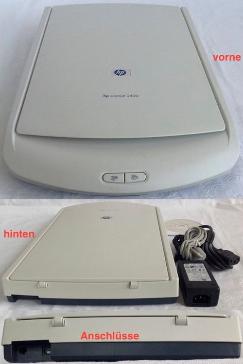 HP Q3840A ScanJet 2400 Digitaler Flachbrettscanner USB-2.0 (Gebraucht ...