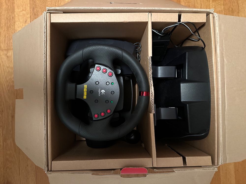 Momo Racing Wheel force feed back, Logitech (Gebraucht) in Altdorf UR ...