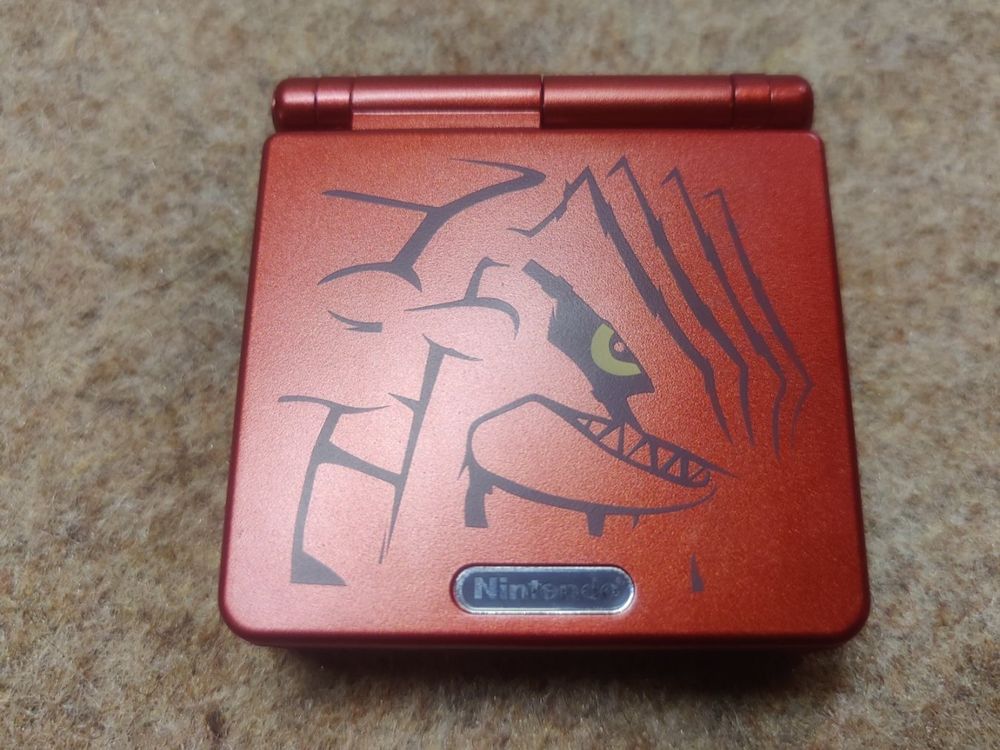 Nintendo Gameboy Advance SP - Pokémon Groudon | GBA SP | Kaufen auf Ricardo