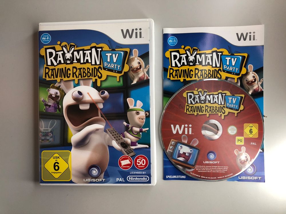 Rayman Raving Rabbids Tv Party - Wii (Gebraucht) in St.gallen für CHF 5 ...