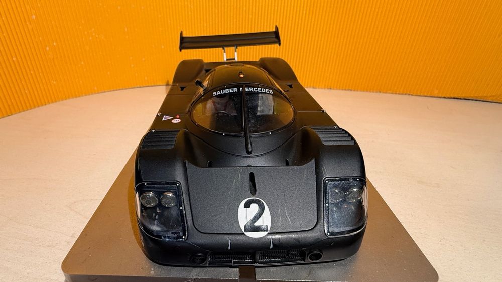 SAUBER Mercedes C9 «BLACK EDITION» von BRM 1:24 Schwarz Matt (Gebraucht ...