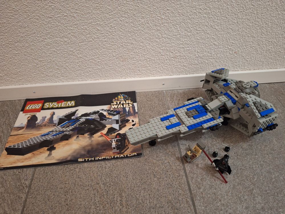Lego Star Wars Sith Infiltrator Set 7151, Komplet aus 1999 (Gebraucht ...