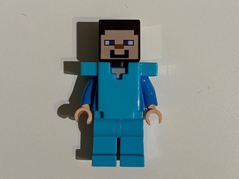 Lego Minecraft - Steve, Medium Azure Armor - min042 (Gebraucht) in ...