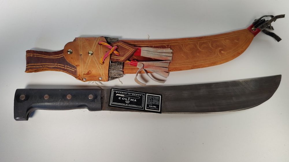 Colima Machete mit Lederscheide, Guatemala, (6) (Gebraucht) in Neuenhof ...