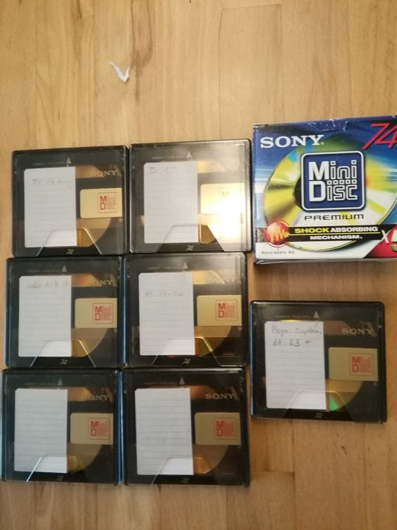 7 Mini Disc Sony (Gebraucht) in Langenthal für CHF 21 – mit Lieferung ...