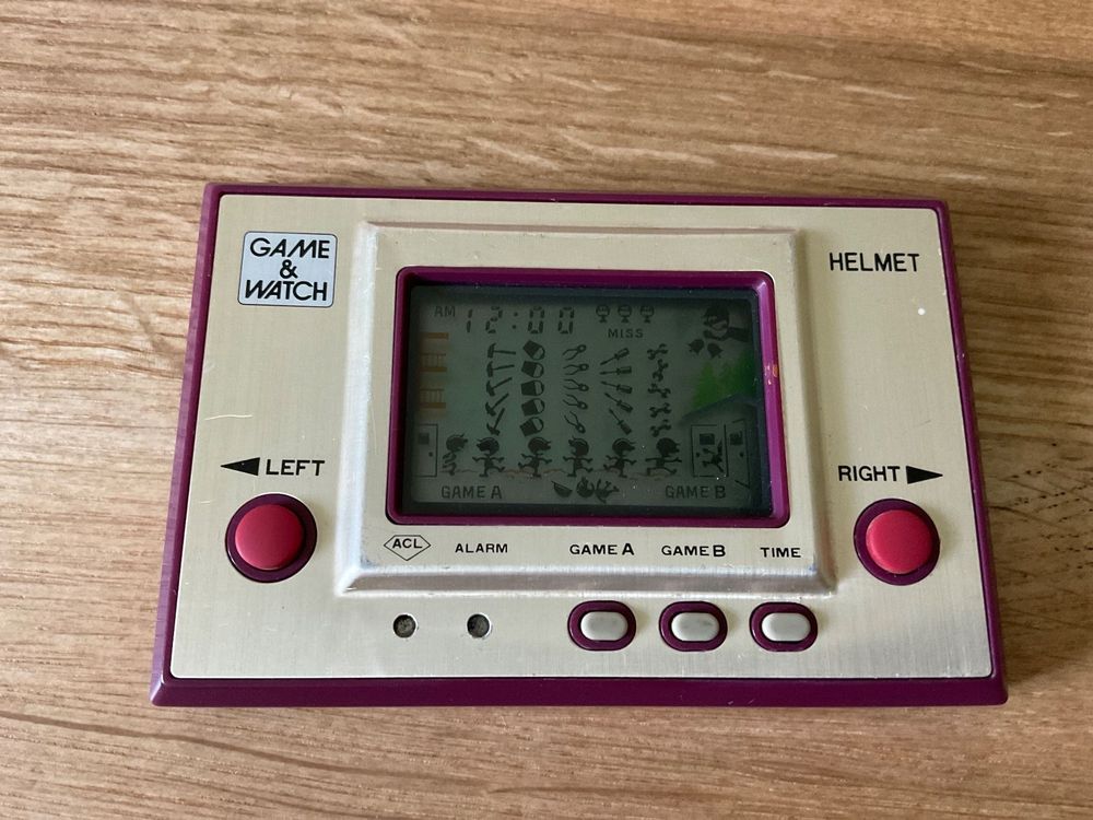 Nintendo Game & Watch „Helmet“ | Kaufen auf Ricardo