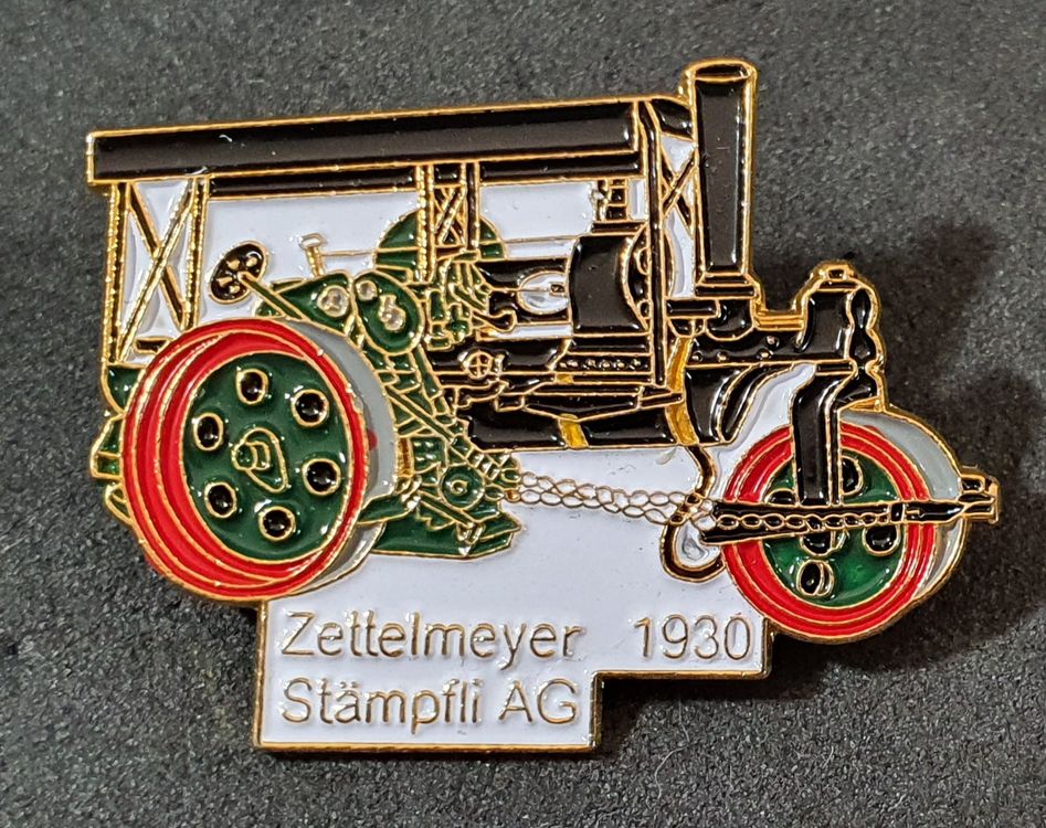 V306 - Pin Traktor Dampfwalze - Zettelmeyer 1930 Stämpfli AG (Gebraucht ...