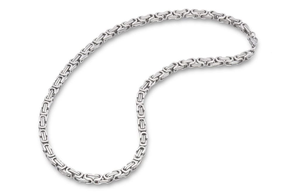Konigskette 60 Cm Silber