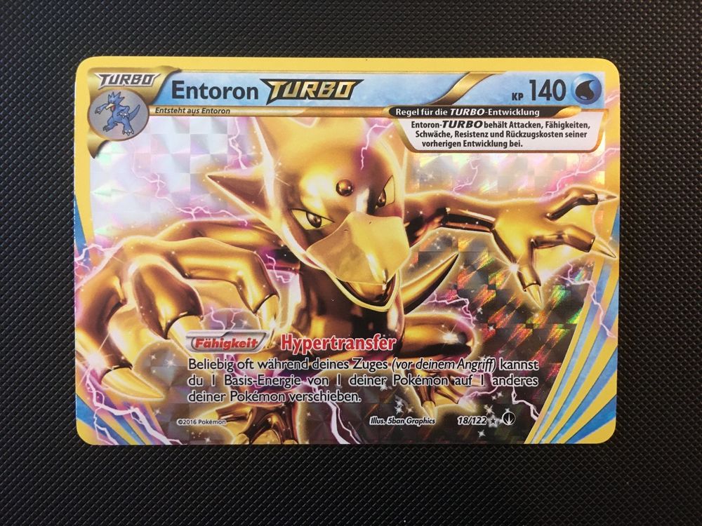 Carte Pokémon Entoron turbo | Kaufen auf Ricardo