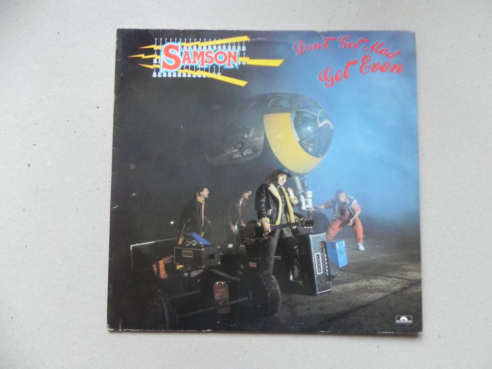 LP Engl. Heavy Metal Band Samson 1984 Don`t get mad get even (Gebraucht ...