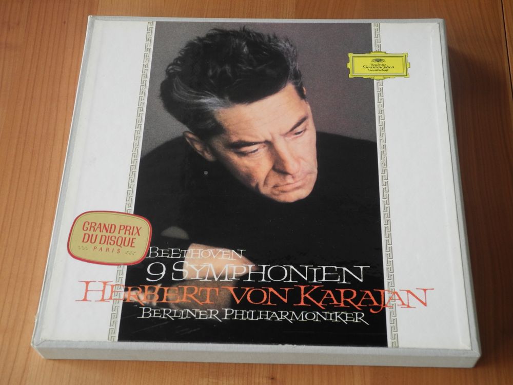 BEETHOVEN: ALLE SINFONIEN – KARAJAN – DGG 8 LPs TULPE - 1963 (Neu (gemäss Beschreibung)) in ...