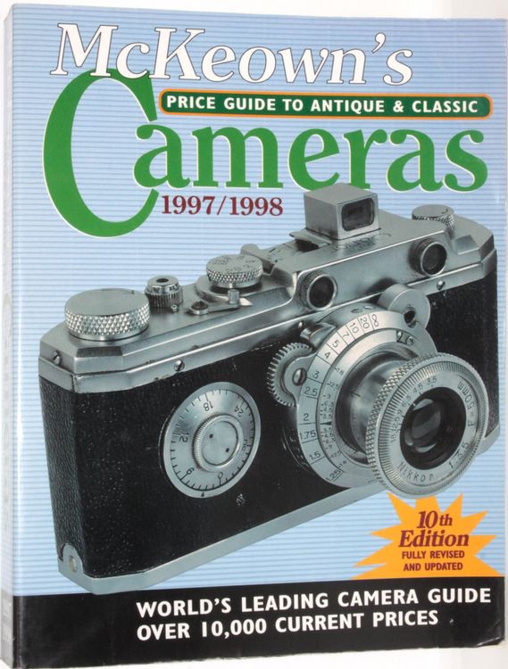 Foto Buch McKeown's Catalogue Cameras 1997/1998 10th Edition (Gebraucht ...