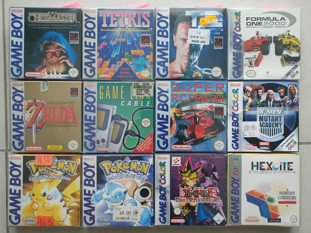 Gameboy 27 Spiele Sammlung in OVP (Gebraucht) in Erlinsbach für CHF ...