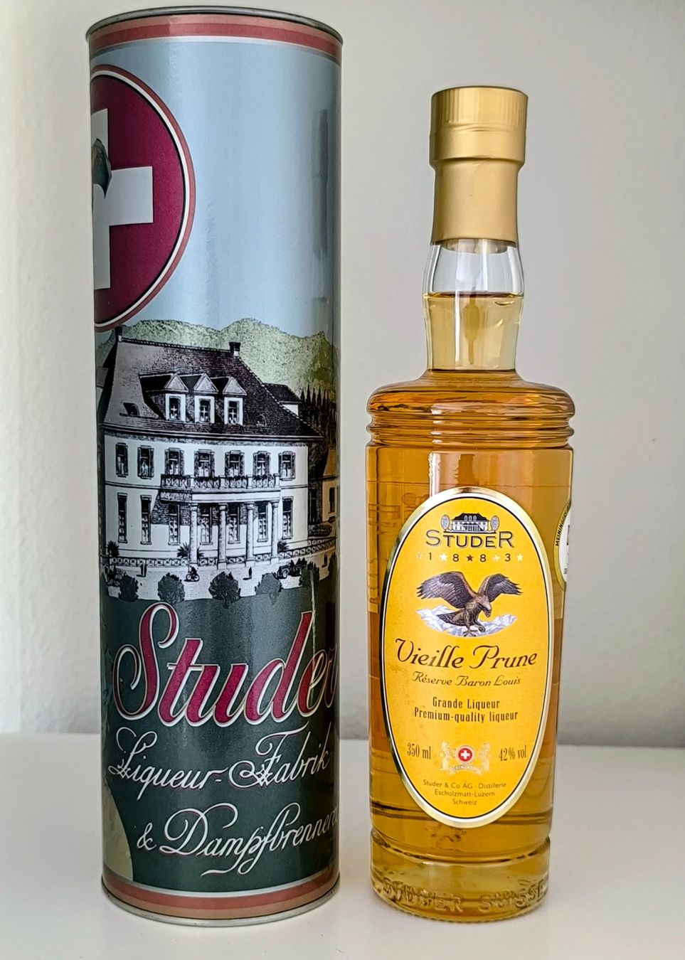 Studer Vieille Prune Grande Liqueur / 0,35 L (Neu und originalverpackt ...