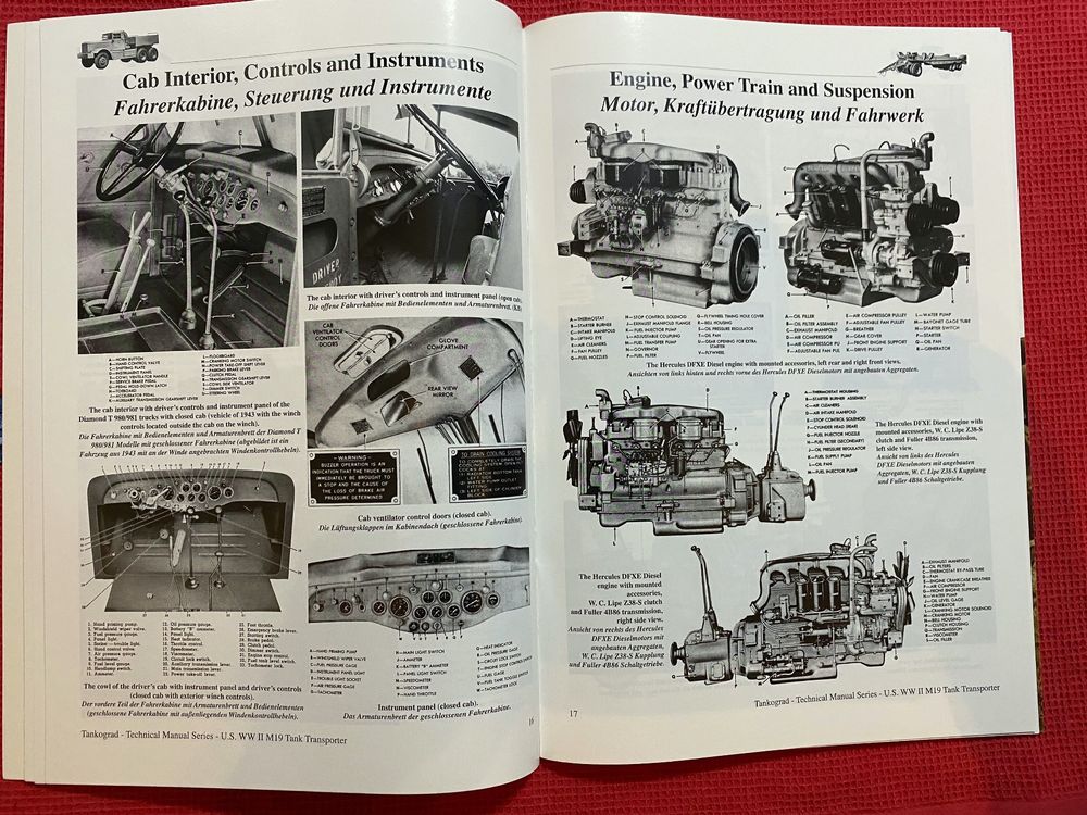BUCH DE U.S. WWII M19 TANK TRANSPORTER M20 DIAMOND T980/981 | Kaufen ...