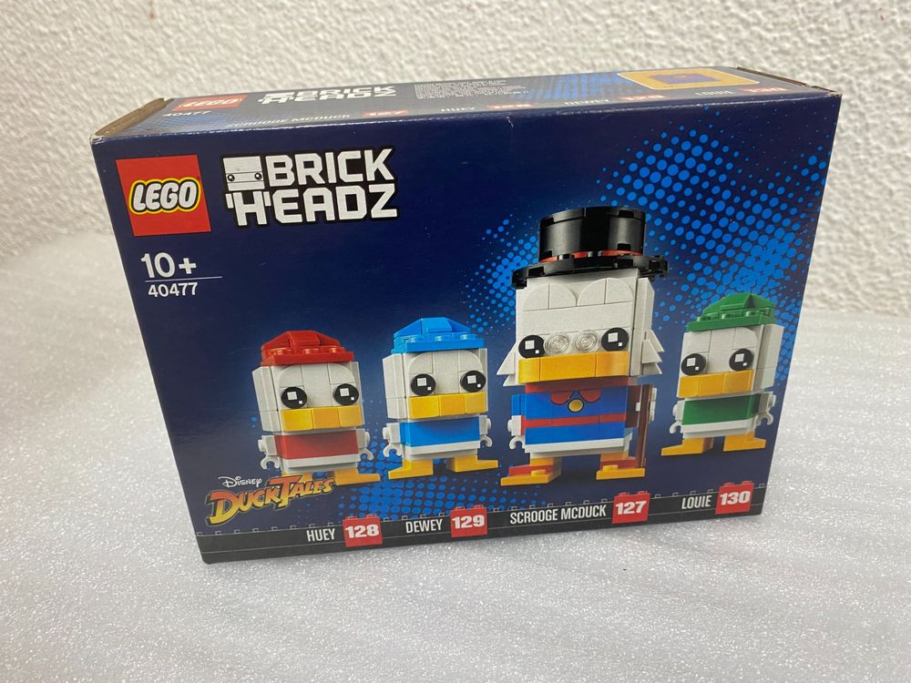 LEGO 40477 BrickHeadz - Dagobert Duck, Tick, Trick & Track (Neu und ...