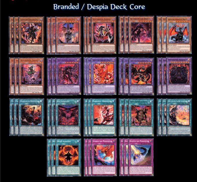 Yu-Gi-Oh! Branded / Despia Deck Core! 54 Karten | Kaufen auf Ricardo