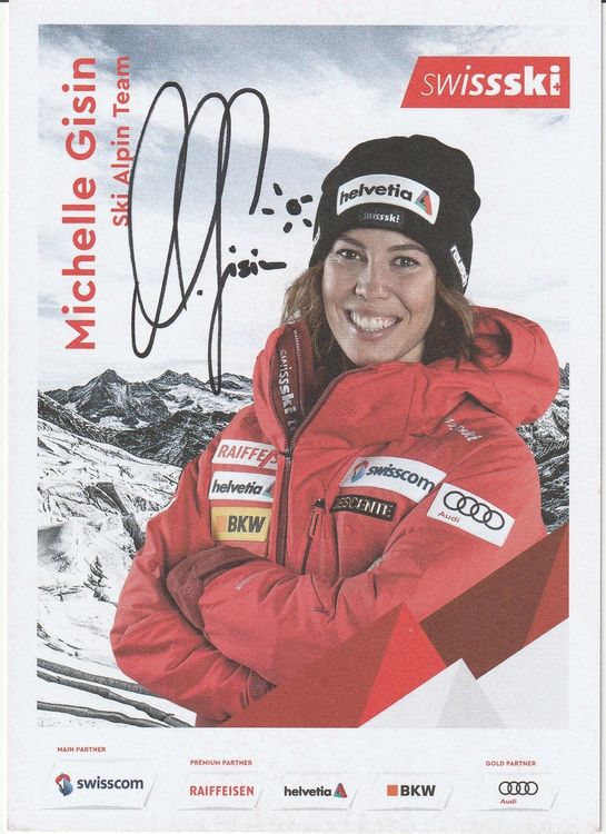 Michelle Gisin / Originalautogramm (Gebraucht) in Schwyz für CHF 4 ...