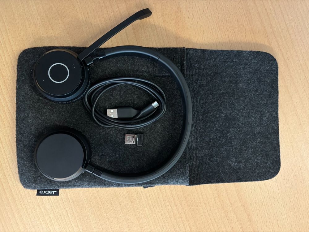 Jabra Evolve 65 TE UC Stereo NC (Bluetooth, USB-A) (Gebraucht) in ...