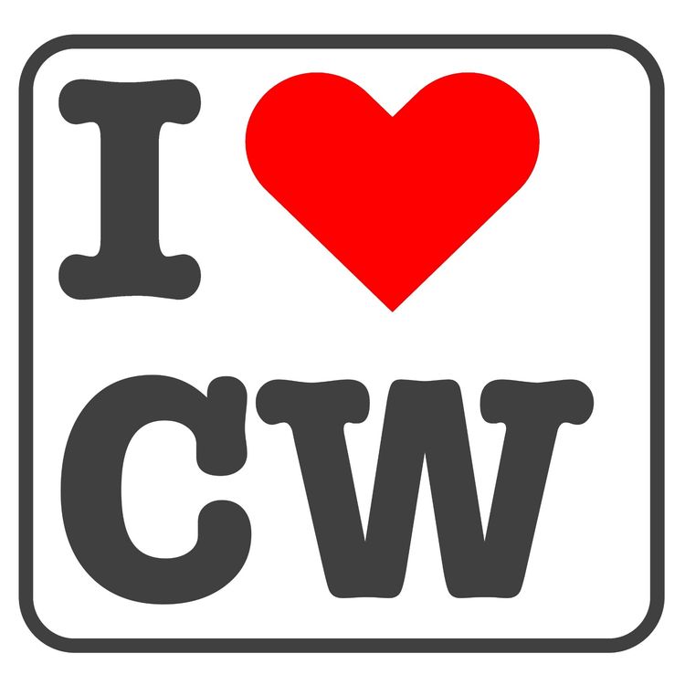 Abziehbild Kleber " I LOVE CW " | Kaufen auf Ricardo
